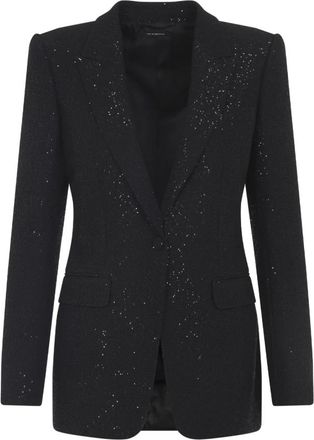 Tom Ford Damen, Jacken, Schwarzk, XSGröße