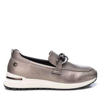 Xti Mocassins Femme Plomb - Chaussures Confortables et polyvalentes - Mode d&eacute;contract&eacute;e - Mod&egrave;le 14337304 (Taille38)