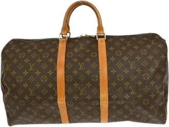 Louis Vuitton unisex, Pre-owned, Brun, Taille: ONE Size Sac Week-End en Toile Pre-owned