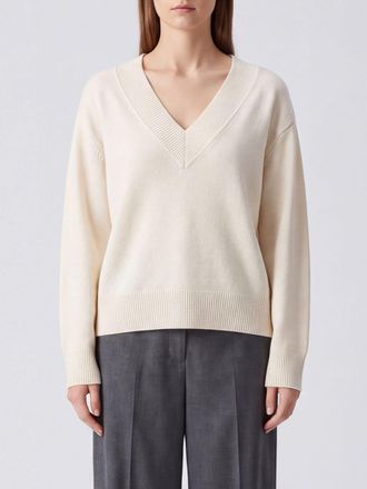 Eleh Pull en pure laine avec col en V et &eacute;paules tombantes