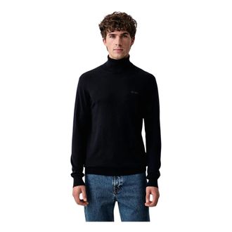 Guess Col roul&eacute; Nigel - Homme - Pulls - Bleu - Taille: M