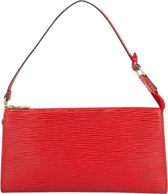 Louis Vuitton Crossbody Bags - Louis Vuitton Rouge Epi Leather Pochette Accessoir - Gr. unisize - in Rot - f&uuml;r Damen