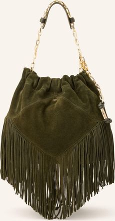 BA&SH Ba&Sh Schultertasche June Medium gruen