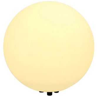 SLV Luminaire mobile ext&eacute;rieur blanc rotoball 50 E27 24W max IP44 227221