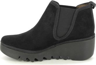 FLY London Fly London Damen Byne349fly Chelsea-Stiefel, Schwarz, 40 EU