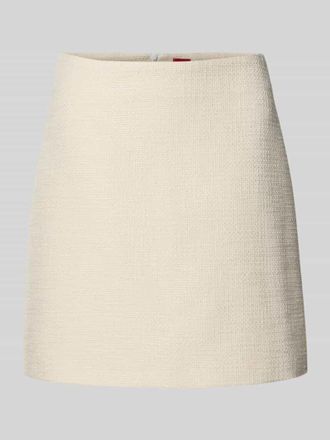 HUGO BOSS Eng anliegender Mini-Rock aus reiner Baumwolle