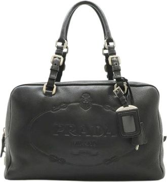 Prada Sac &agrave; main vintage doccasion - Femme - Pre-owned - Noir - Taille: ONE Size
