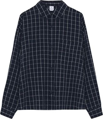 Won Hundred Homme, Chemises, Bleu, Taille: S Maza Check Shirt