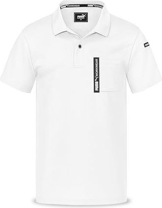 Puma Workwear Advanced Collection - Polo pour homme à manches courtes - Poche poitrine et poche utilitaire sur lépaule - Tissu résistant et respirant - Pou