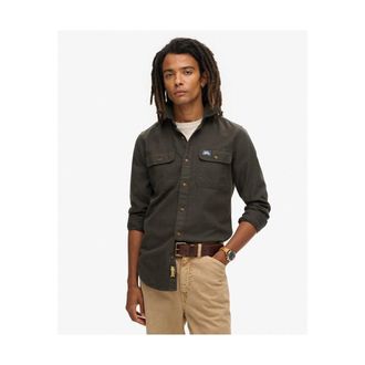 Superdry Chemise oversize &agrave; coupe d&eacute;contract&eacute;e Trailsman