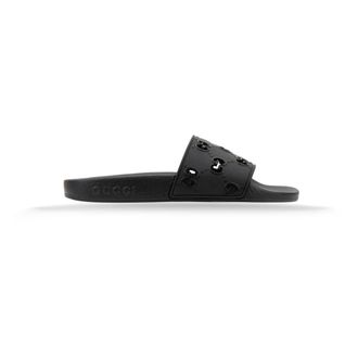 Gucci Damen Slip-On Sandalen - - Shoes - Damen - Schwarzk - 35 EU