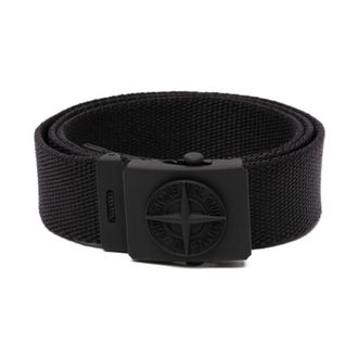 Stone Island Homme, Accessoires, Noir, Taille: ONE Size Belt
