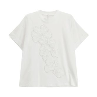 Imperial Femme, Tops, Blanc, Taille: 38 FR T-Shirt