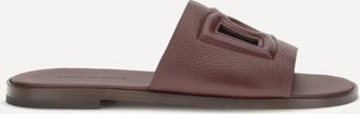 Dolce & Gabbana Grained leather Sandals Male 41.5
