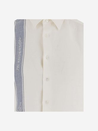 J.W.Anderson Womens Linen Shirt White