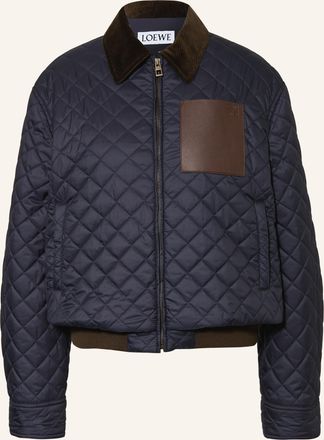 Loewe Steppjacke blau