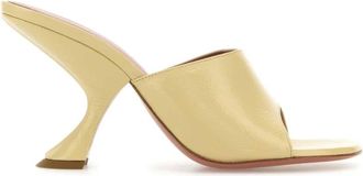 Amina Muaddi Femme, Chaussures, Jaune, Taille: 41 EU Taylor Slipper 90