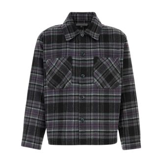 Carhartt Work in Progress Besticktes Flanellhemd im Parson-Stil - - Shirts - Herren - Lila - M