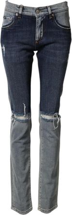 Dolce & Gabbana Homme, Jeans, Bleu, Taille: XS Jeans Slim-fit