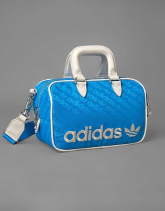 adidas adidas Originals - Sac de golf rond - Bleu oiseau et blanc