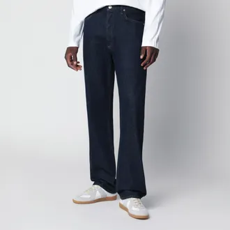 A Gold E 90s Jeans aus dunkelindigoblauem Denim