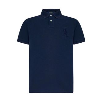 Polo Ralph Lauren Polo Shirt Kurzarm - - Tops - Herren - Blau - M