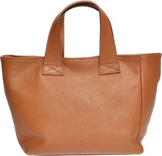 Roberta M COGNAC Leder Handtasche