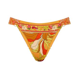 Camilla Blumiges Bikinih&ouml;schen mit Ringen - - Swimwear - Damen - Mehrfarbig - XL