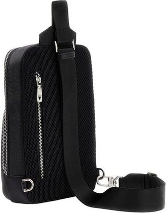 Guess Sac &agrave; bandouli&egrave;re effet cuir