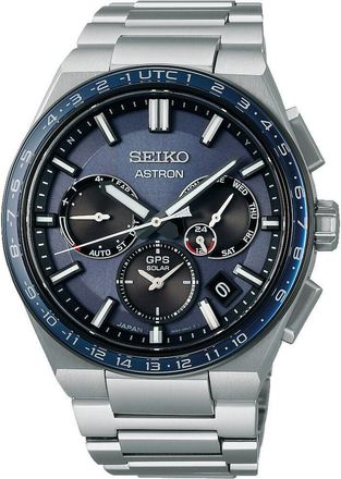 Seiko Astron GPS Solar Dual-Time Herrenuhr SSH109J1