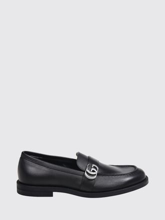 Gucci Mocassins en cuir de veau avec monogramme GG