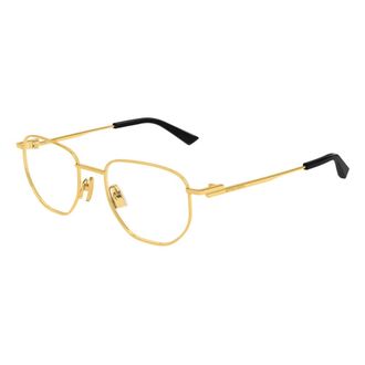 Bottega Veneta Stylische Brille Bv1301O in Schwarz - - Accessories - unisex - Gelb - 52 MM