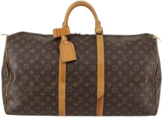 Louis Vuitton unisex, Pre-owned, Brun, Taille: ONE Size Sac Week-End en Toile Pre-owned