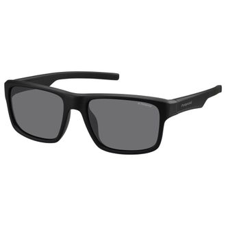 Polaroid Herren Pld 3018/S Y2 Dl5 55 Sonnenbrille, Schwarz (Black/Grey), EU
