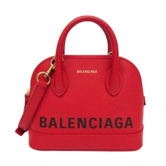 Balenciaga Pre-owned Ville Top Handle XXS - Femme - Pre-owned - Rouge - Taille: ONE Size