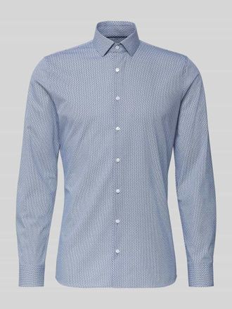 Olymp No. 6 Slim Fit Freizeithemd mit Kentkragen