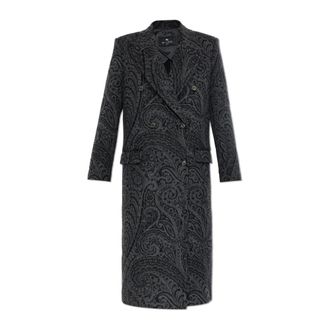 Etro Femme, Manteaux, Gris, Taille: 38 FR Manteaux