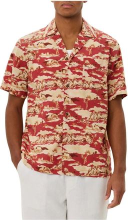 Les Deux Homme, Chemises, Multicolore, Taille: S Short Sleeve Shirt