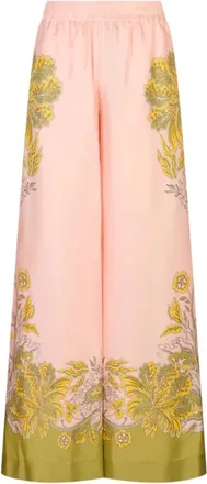 La DoubleJ Femme, Pantalons, Multicolore, Taille: 38 FR Pantalon Palazzo