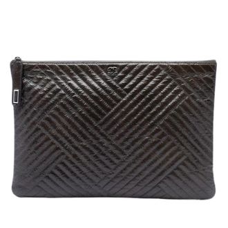 Chanel Pre-owned Leder chanel-taschen - - Pre-owned - Damen - Braun - ONE SIZE