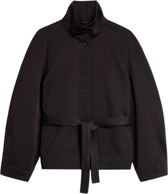 SOEUR Geode Belted Jacket - - Coats - Damen - Braun - 2XS
