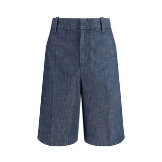 Jil Sander Cotton Bermuda Shorts - - Shorts - Herren - Blau - L
