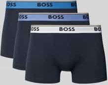HUGO BOSS Trunks aus Baumwoll-Mix im 3er-Pack