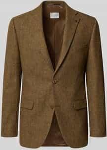 Roy Robson Slim Fit 2-Knopf-Sakko aus Schurwolle