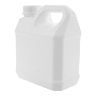 DOITOOL Kunststoffkanister 1 Liter mit Ergonomischem Griff Lebensmittelecht Milchwei&szlig; Flasche f&uuml;r Saft und Sirup Getr&auml;nkebeh&auml;lter mit Deckel f&uuml;r Zuhause und P