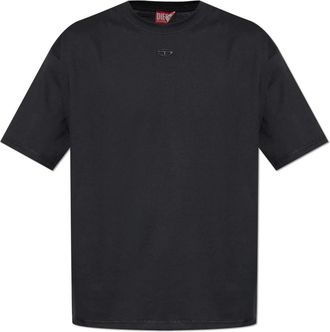 Diesel Homme, Tops, Noir, Taille: XS T-Lucien-Ihbi T-shirt