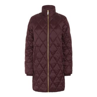Part Two Gepolsterte Tawny Port Jacke - - Coats - Damen - Rot - L