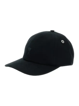 Ami UCP265 Cotton Baseball Cap - Black