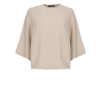 Fabiana Filippi Damen, Strickwaren, Beige, SGr&ouml;&szlig;e