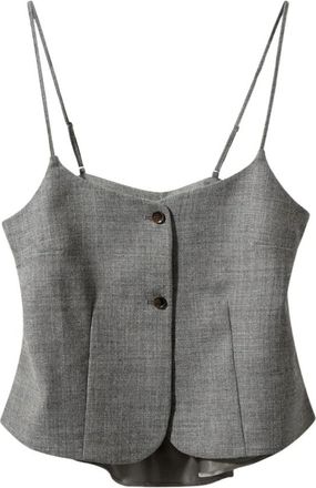 The Garment Femme, Tops, Gris, Taille: 34 FR Top